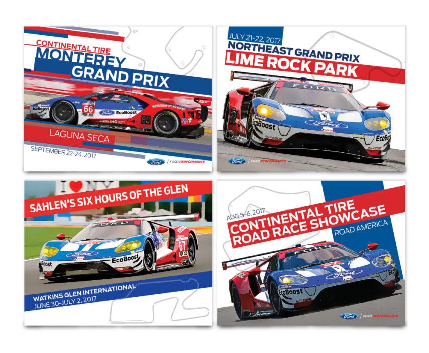 Ford Performance Promotional Material - Hunter Langston Design